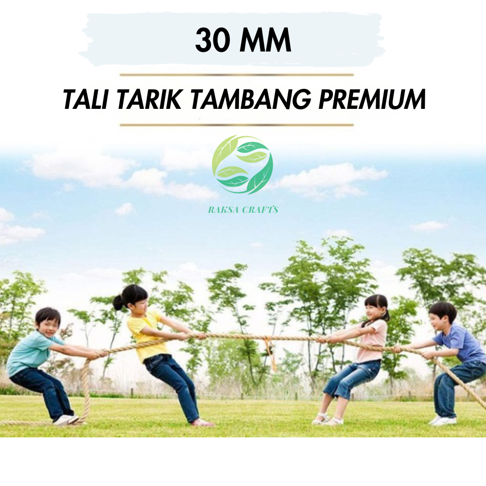 Jual Tali Tarik Tambang Premium Uk 30mm [ Per Meter ] / Tali Lomba ...