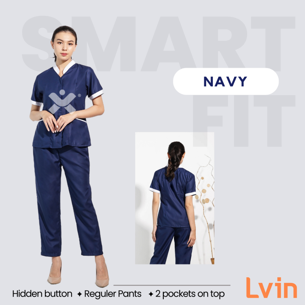 Jual Lvin Baju Seragam suster Hana Series / nanny uniform/seragam ...