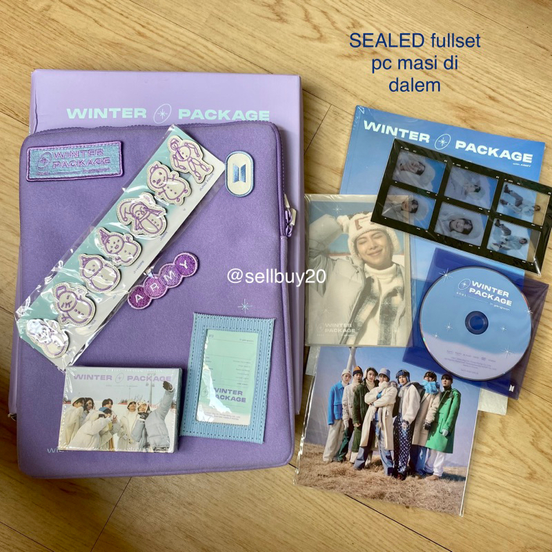 Jual bts winter package 2021 | SEALED FULLSET | pc md album namjoon rm ...