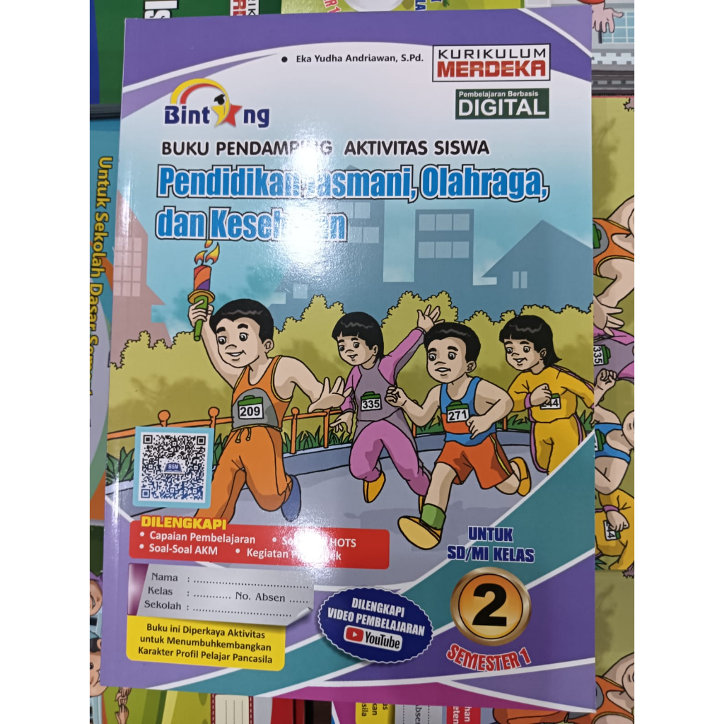 Jual BUKU BINTANG PJOK SD KELAS 2 KURIKULUM MERDEKA(KUMER) | Shopee ...
