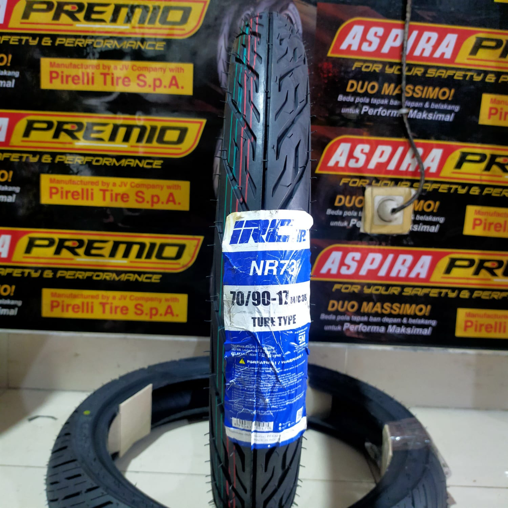 Jual Ban Motor Ring 17 IRC NR 73 Ukuran 70/90-17 80/90-17 Tube Type ...