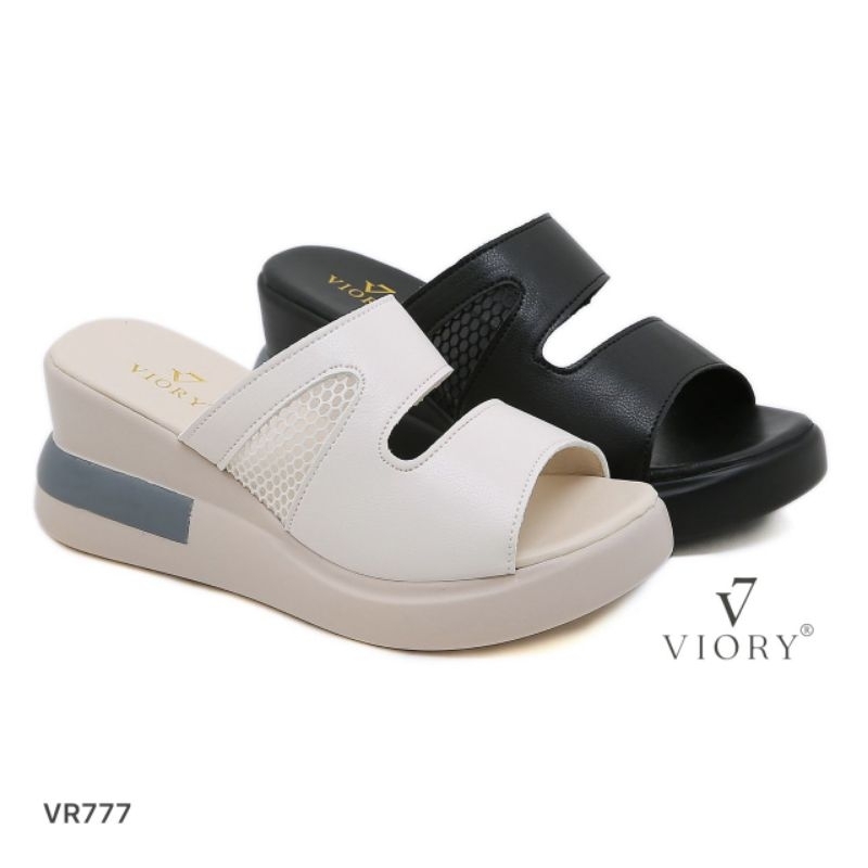 Jual VIORY Sandal Wedges Shoes #VR777 | Shopee Indonesia