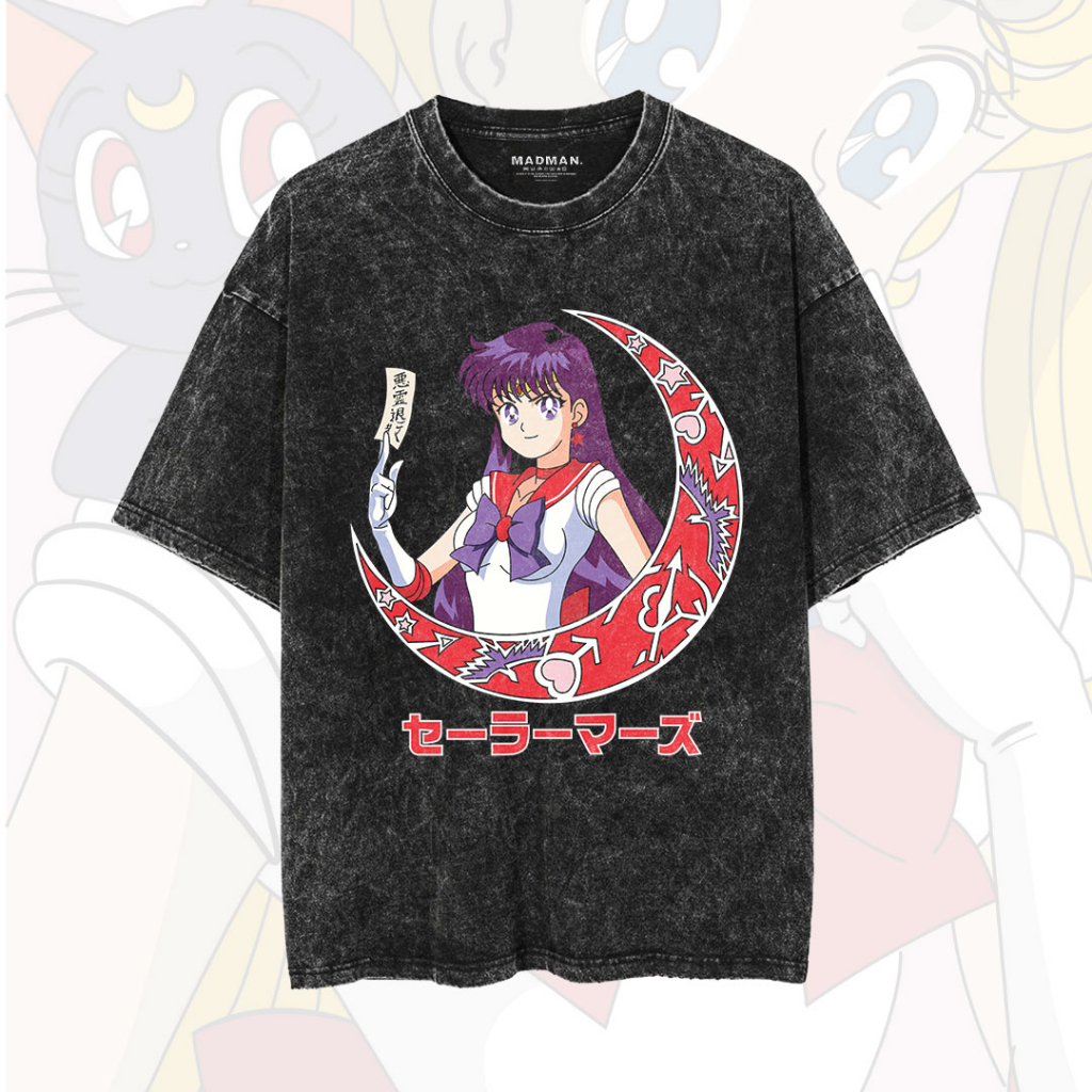 Jual Madman Kaos Anime Oversize Washed Sailor Moon “sailor Moon” Wosm