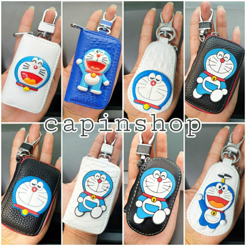 Jual DOMPET DORAEMON // Dompet Kunci STNK Mobil Motor Doraemon | Shopee ...