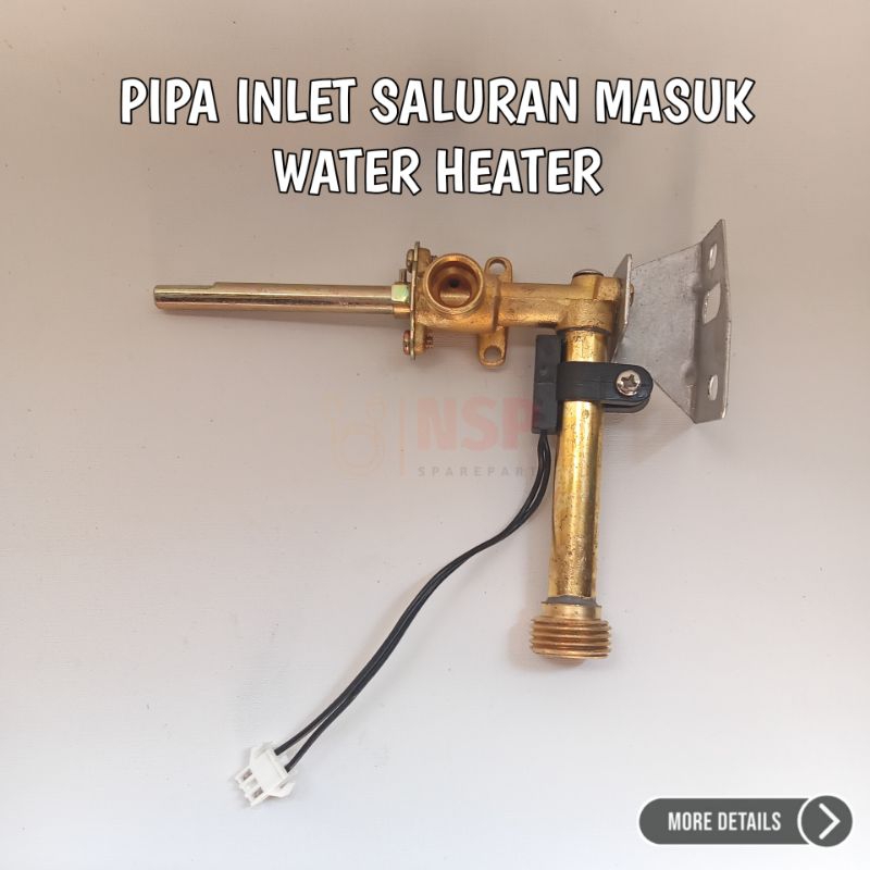 Jual Pipa Inlet Saluran Masuk Water Heater Gas LPG + Magnetic Flow ...