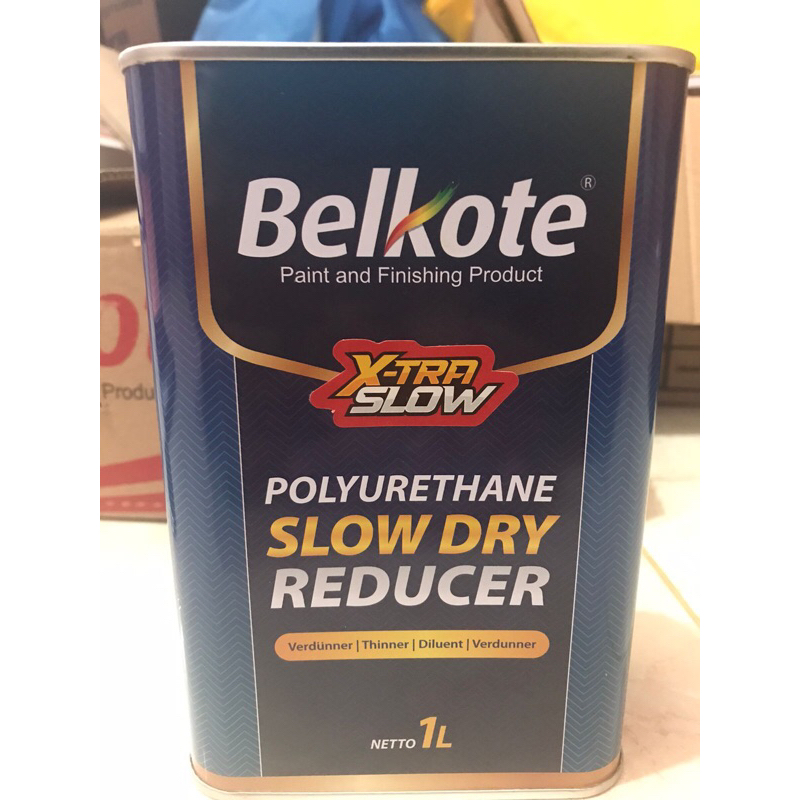 Jual PENGENCER CAT / THINNER BELKOTE EXTRA SLOWDRY 1L | Shopee Indonesia