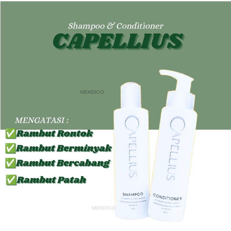 Jual Capellius shampoo tiens shampoo herbal mengatasi rambut rontok ...