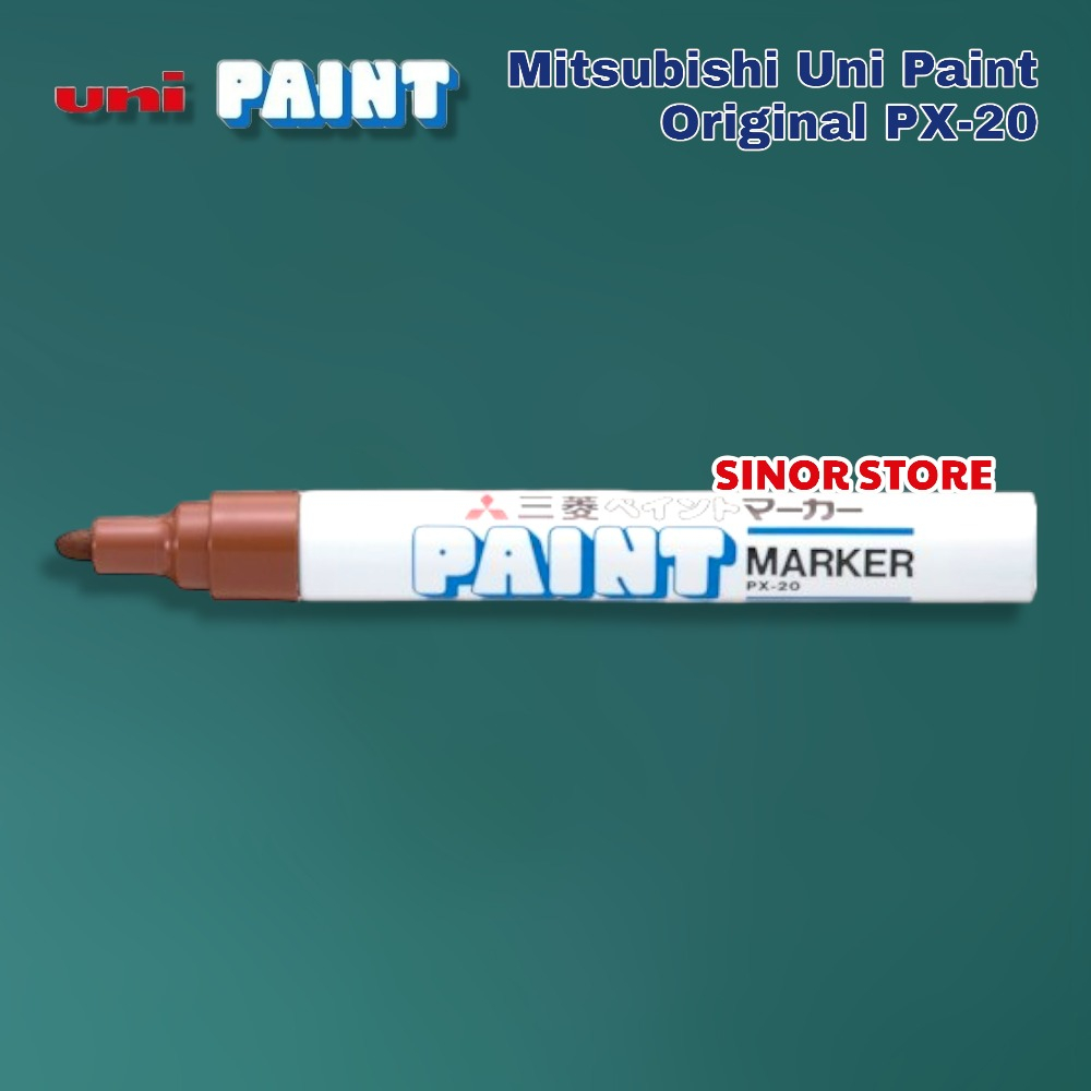 Jual UNI PAINT Marker Mitsubishi PX-20 Spidol Permanent Oil Based | Shopee Indonesia