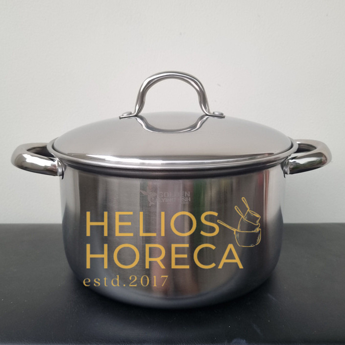 Jual Panci Saucepot 24cm Panci Stainless Steel Golden Flying Fish ...