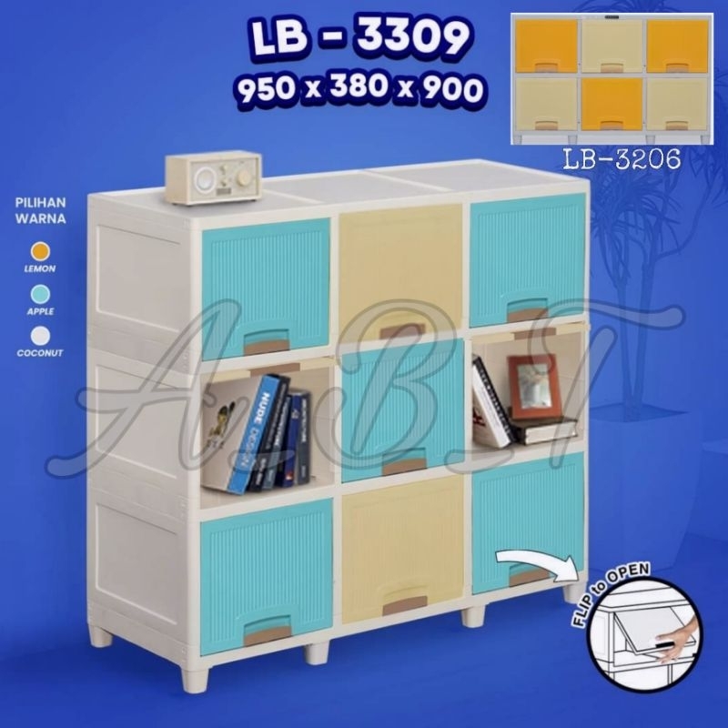 Jual locker box napolly serbaguna(lemari baju,rak buku,rak sepatu dll ...