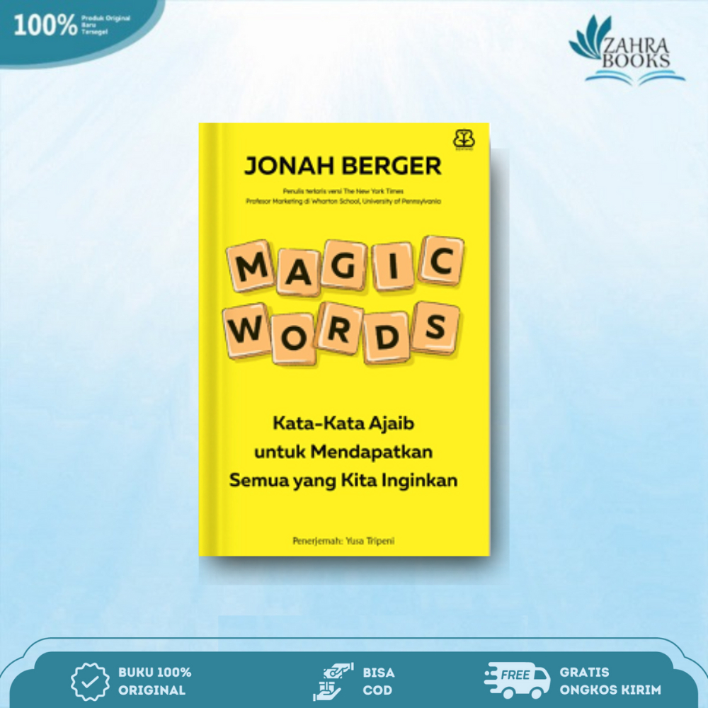 Jual BUKU MAGIC WORDS by Jonah Berger - Mizan | Shopee Indonesia