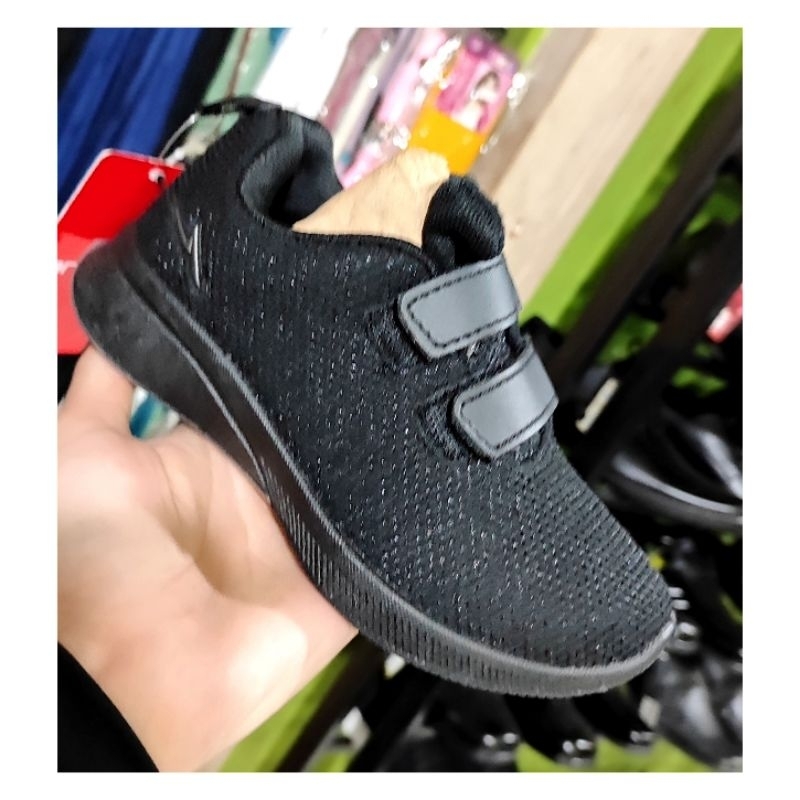 Jual Ando velcro anak sepatu sekolah sepatu hitam | Shopee Indonesia