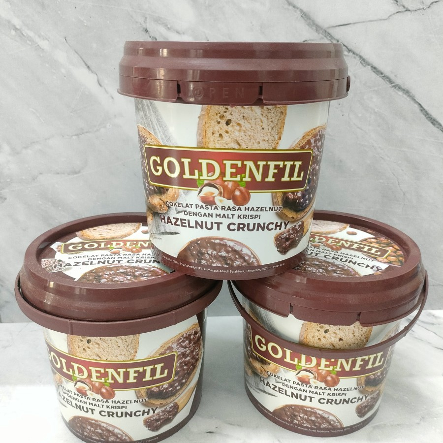 Jual Goldenfil/ Golden fil selai strawberry blueberry choco crunchy ...
