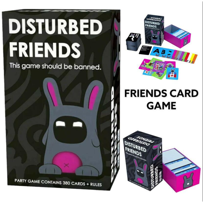 Jual Disturbed Friends Party Pack Board Expansion Mini Game Card ...