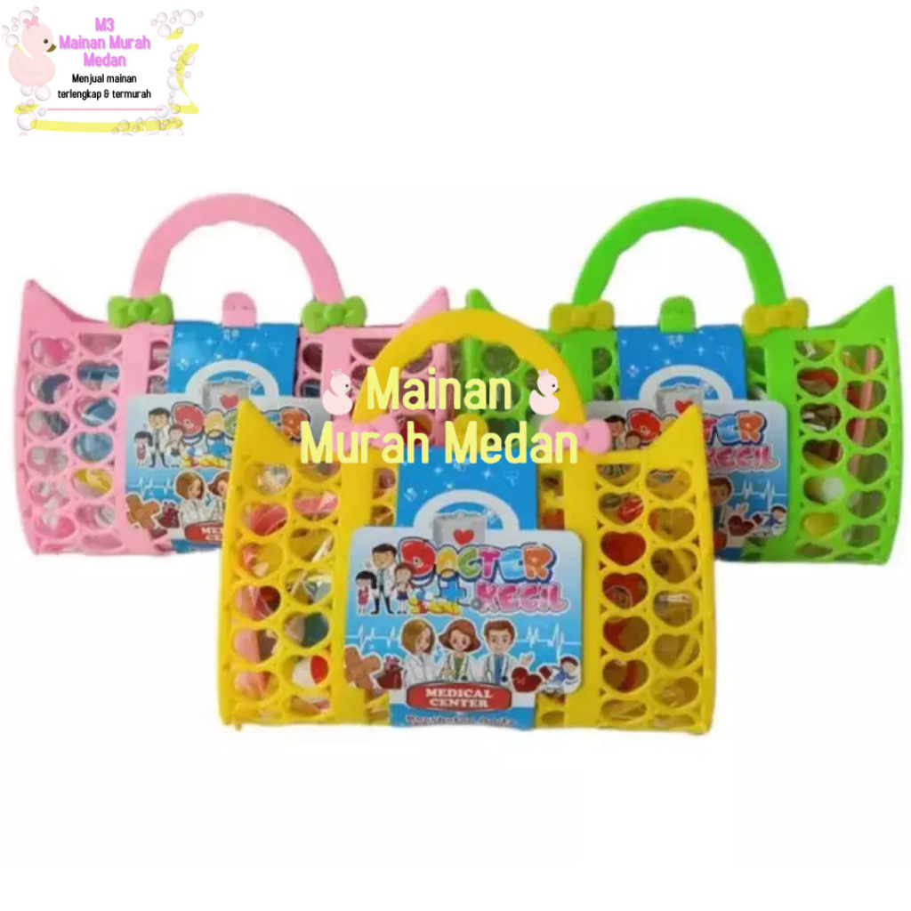 Jual M3 - Mainan Edukasi Anak Dokter Set Tas Keranjang MS01 Alat ... Jual M3 - Mainan Edukasi Anak Dokter Set Tas Keranjang MS01 Alat ...