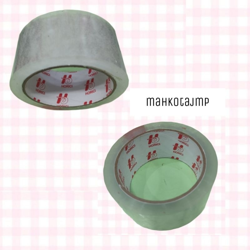 Jual ISOLASI BESAR / LAKBAN BENING / ISOLASI BENING / HORICI TAPE ...