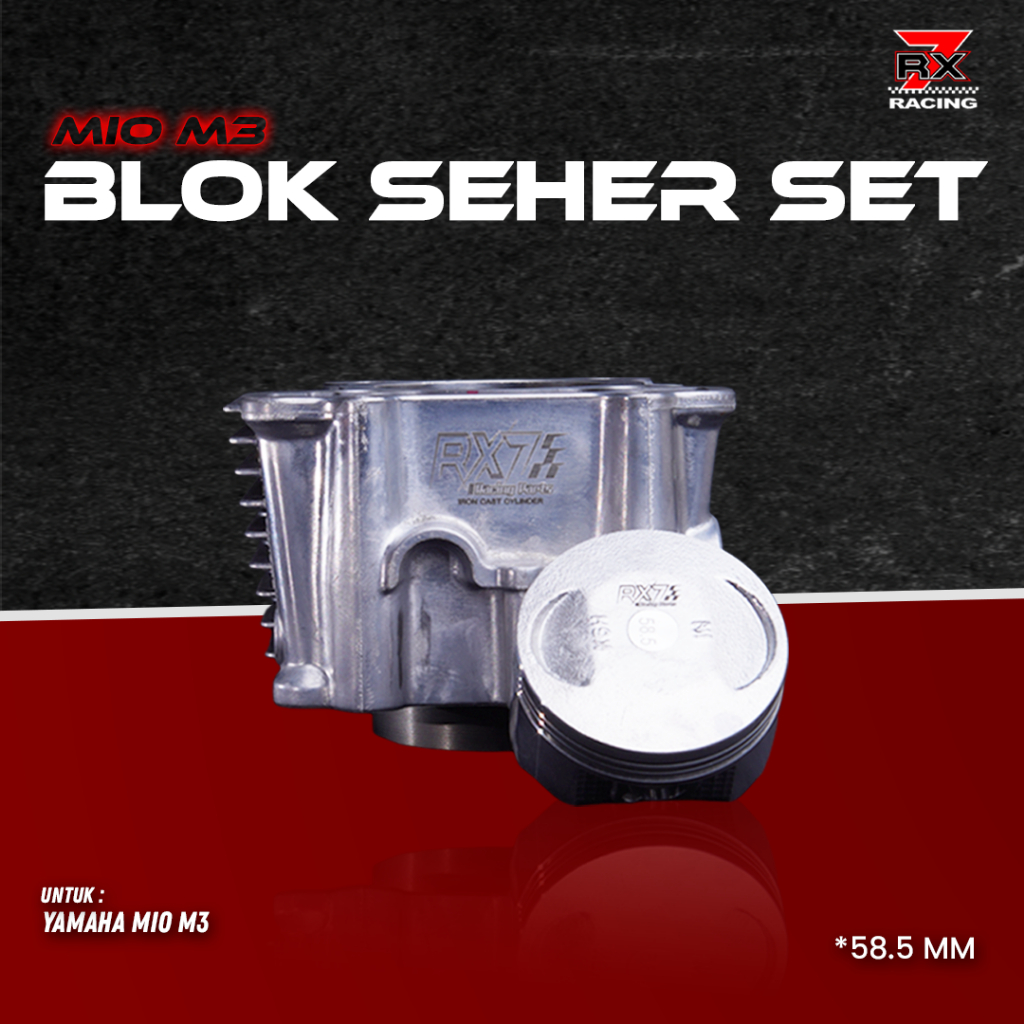 Jual Blok Seher Mio M3 Fino 125 Xride 125 Soul Gt 125 Freego Fazzio Boreup Set Diameter 56mm ...