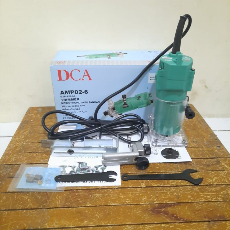 Jual Mesin Trimmer Profil Router Kayu DCA AMP02-6 | Shopee Indonesia