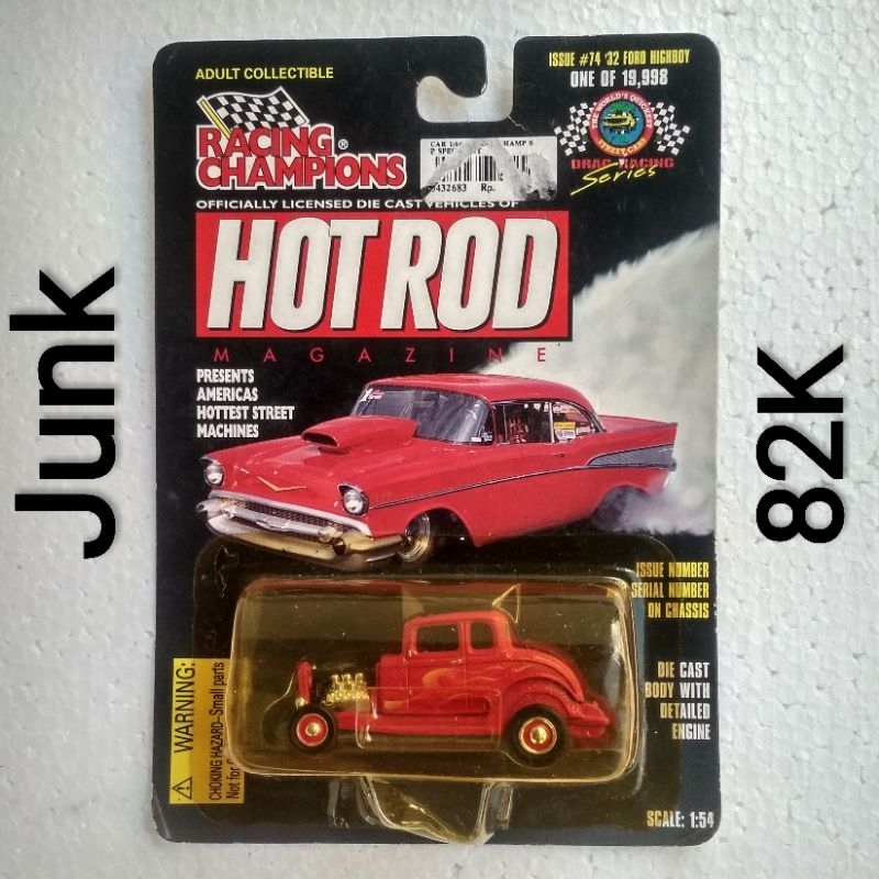 Jual Diecast Racing Champions Hot Rod 32 Ford | Shopee Indonesia