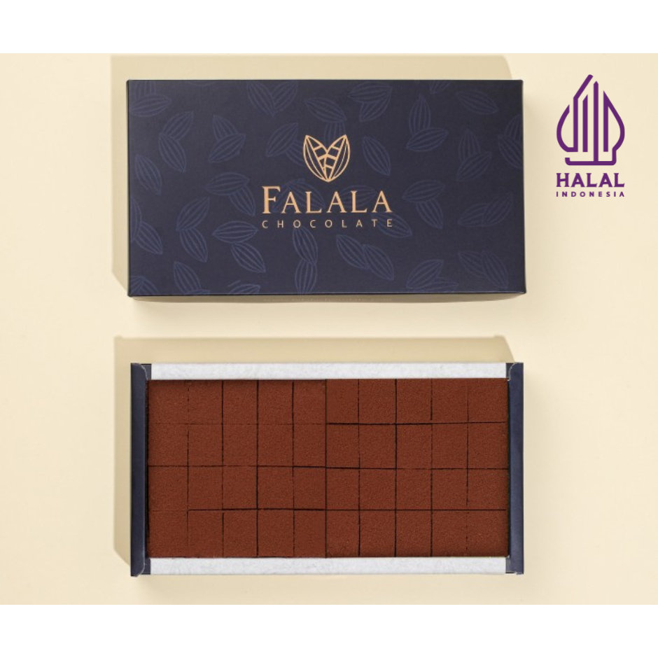 Jual Falala Dark Chocolate Large | Japanese Nama Chocolate Premium ...