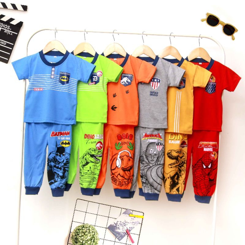 Jual FOYA KIDS - Setelan baju anak laki laki/atasan cowok/kaos cowok ...