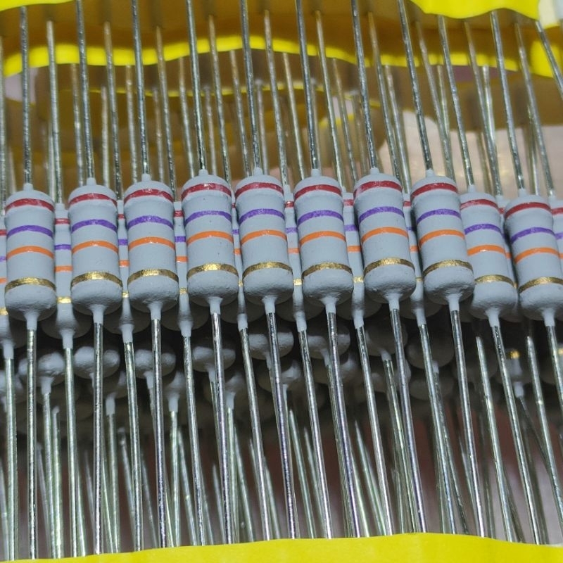 Jual resistor 1w 1watt 4r7 10r 33r 47r 56r 100r 120r 220r 330r 2k2 3k3 ...