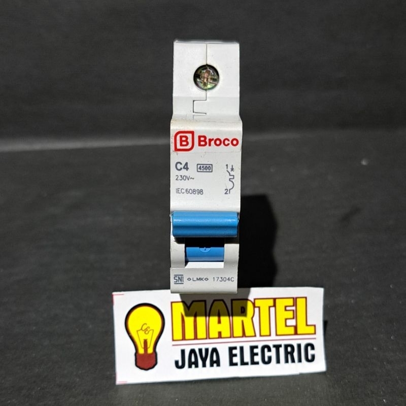 Jual Mcb broco 1 phase 4A | Shopee Indonesia