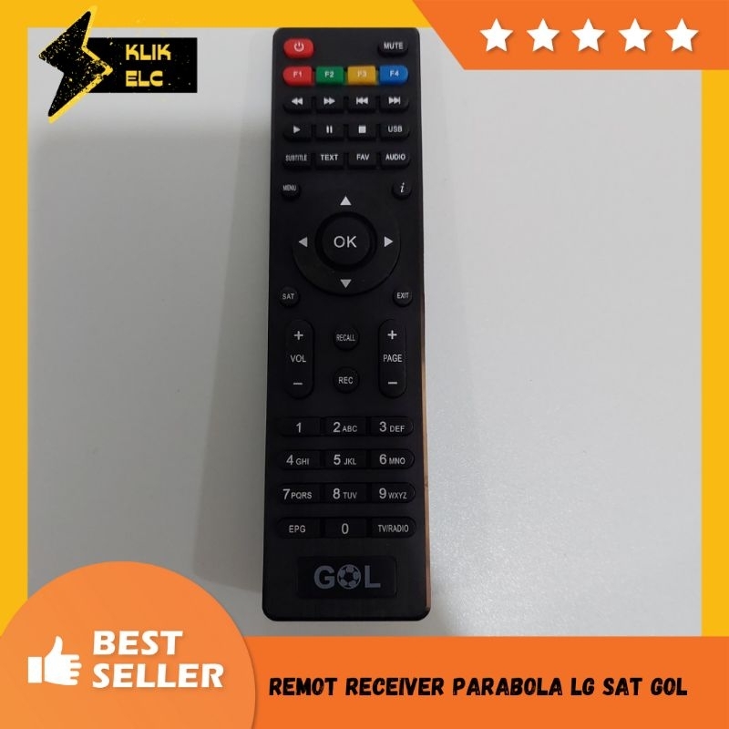 Jual REMOT RECEIVER PARABOLA LG SAT GOL | Shopee Indonesia