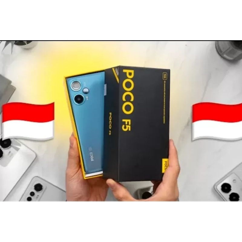 Jual Poco F5 Biru RAM 12/256 Resmi, free handset bluetooth Geming ...