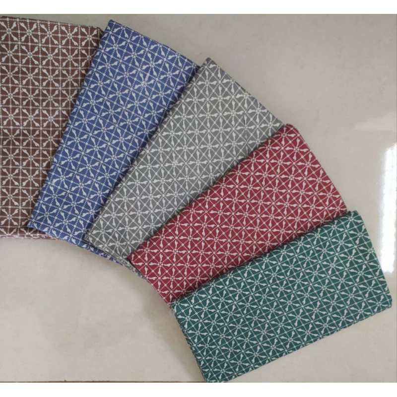 Jual Kain Batik TRR (Teteron Rayon) || Kain Batik Kawung || Kain Batik ...