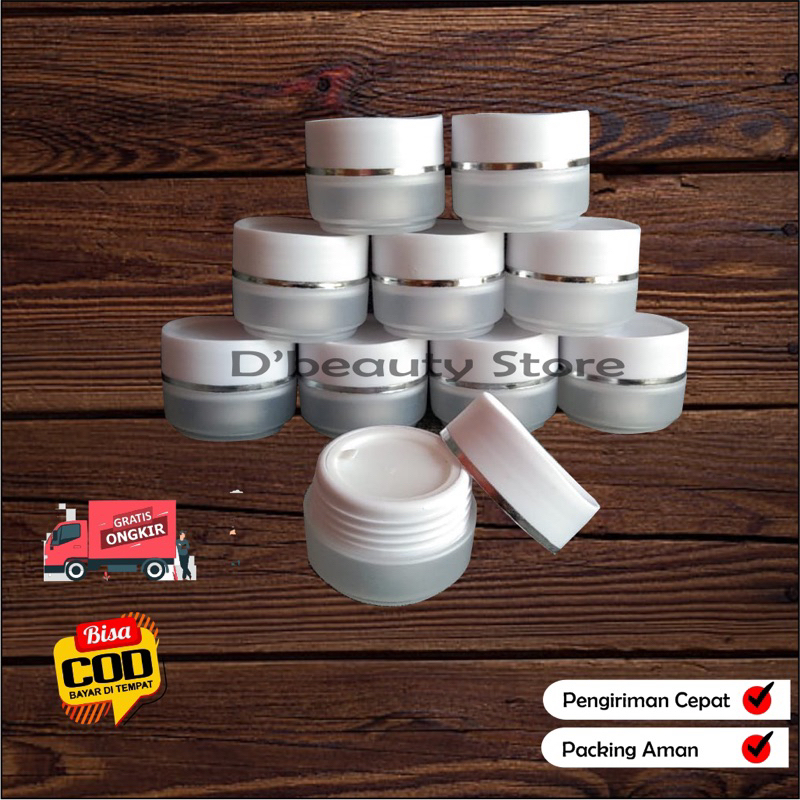 Jual Pot Cream Sakura Putih natural 12,5 g/Pot Sakura 12.5 g (Harga isi ...