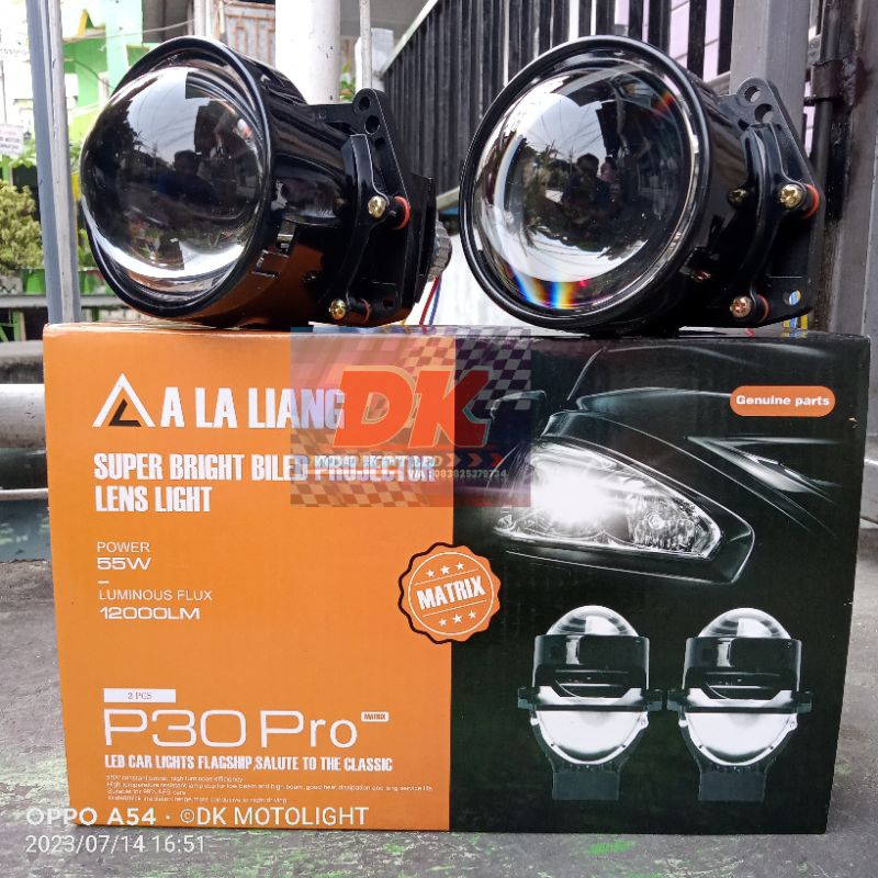 Jual Lampu projector biled P30 pro hrj motor mobil 95 watt | Shopee ...