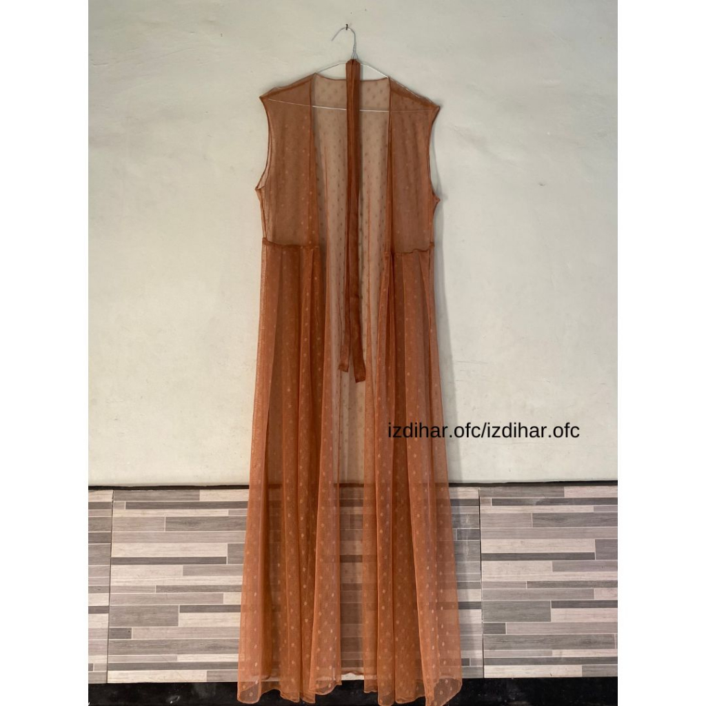 Jual Basicly Dot outer lace / outer brukat tile panjang / outer tile ...