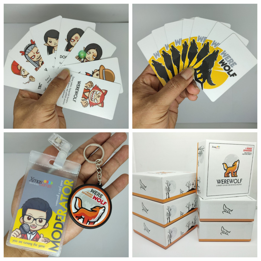 Jual Kartu WEREWOLF - White Edition PREMIUM | Shopee Indonesia