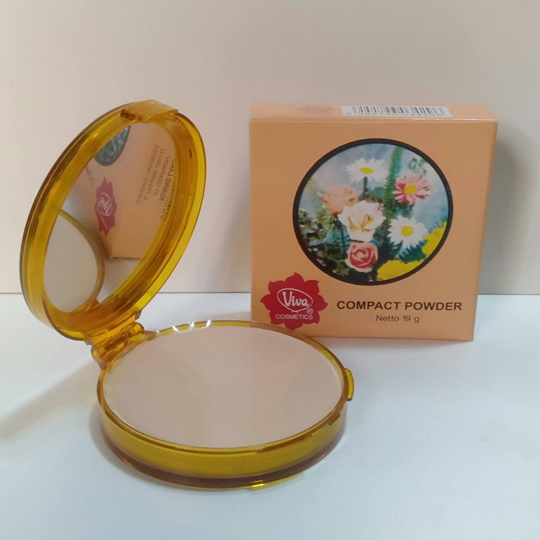 Jual COMPACT POWDER ORANGE-BEDAK PADAT KEMASAN ORANYE-VIVA BEDAK PADAT ...