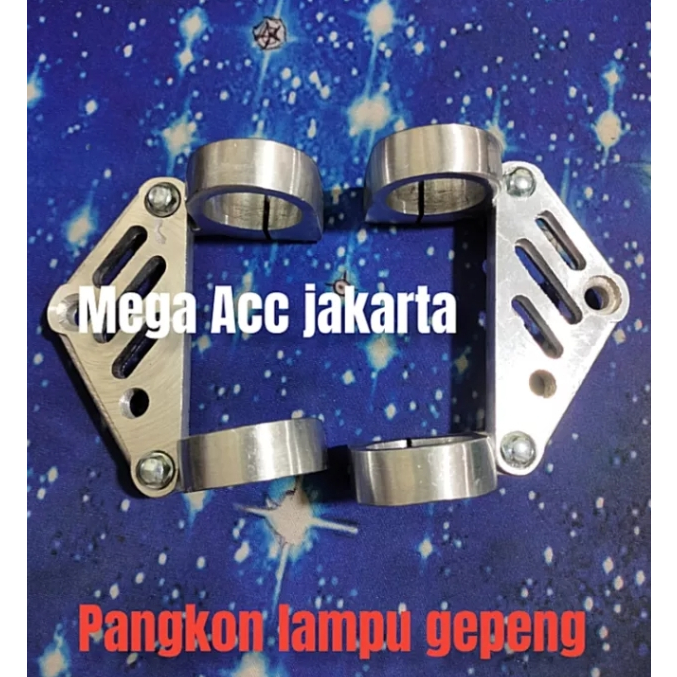 Jual pangkon kupingan cnc pnp motor cb mp megapro tiger rx king gl 100 ...