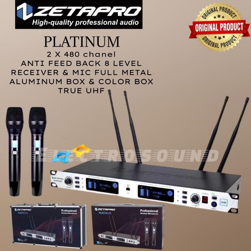 Jual MIC WIRELESS ZETAPRO PLATINUM / Zetapro Platinum / ZETAPRO ...