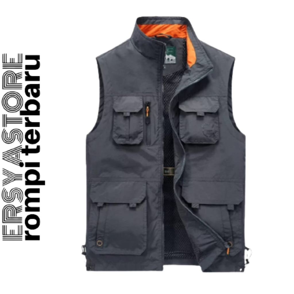 Jual Rompi Pria Keren Rompi Pria Casual Rompi Pria Outdoor | Shopee ...