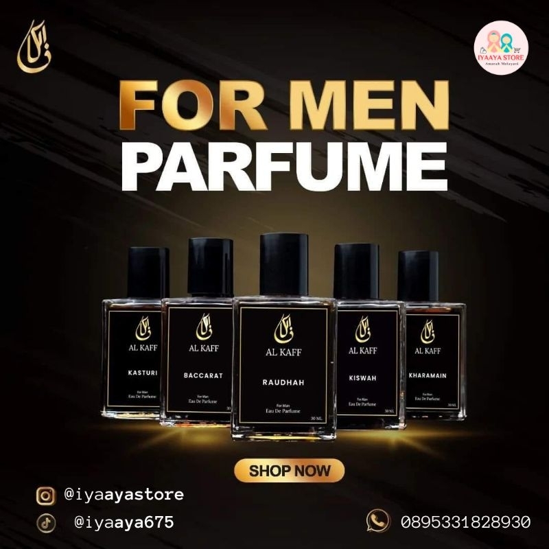 Jual Parfume Al-Kaff ( Eau De Perfurme For Man) | Shopee Indonesia