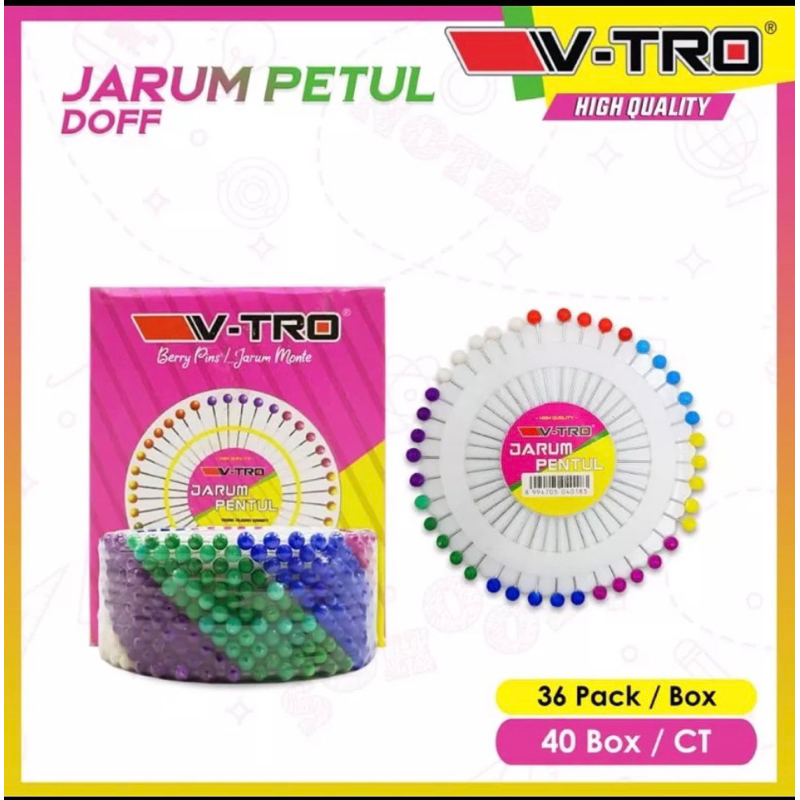 Jual jarum pentul ROLL 480pc | Shopee Indonesia