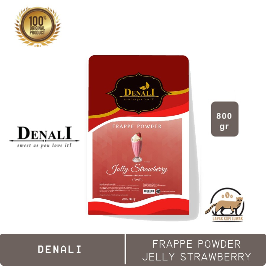 Jual Denali Powder All Variant - Red Velvet, Matcha, Cocoa Signature ...