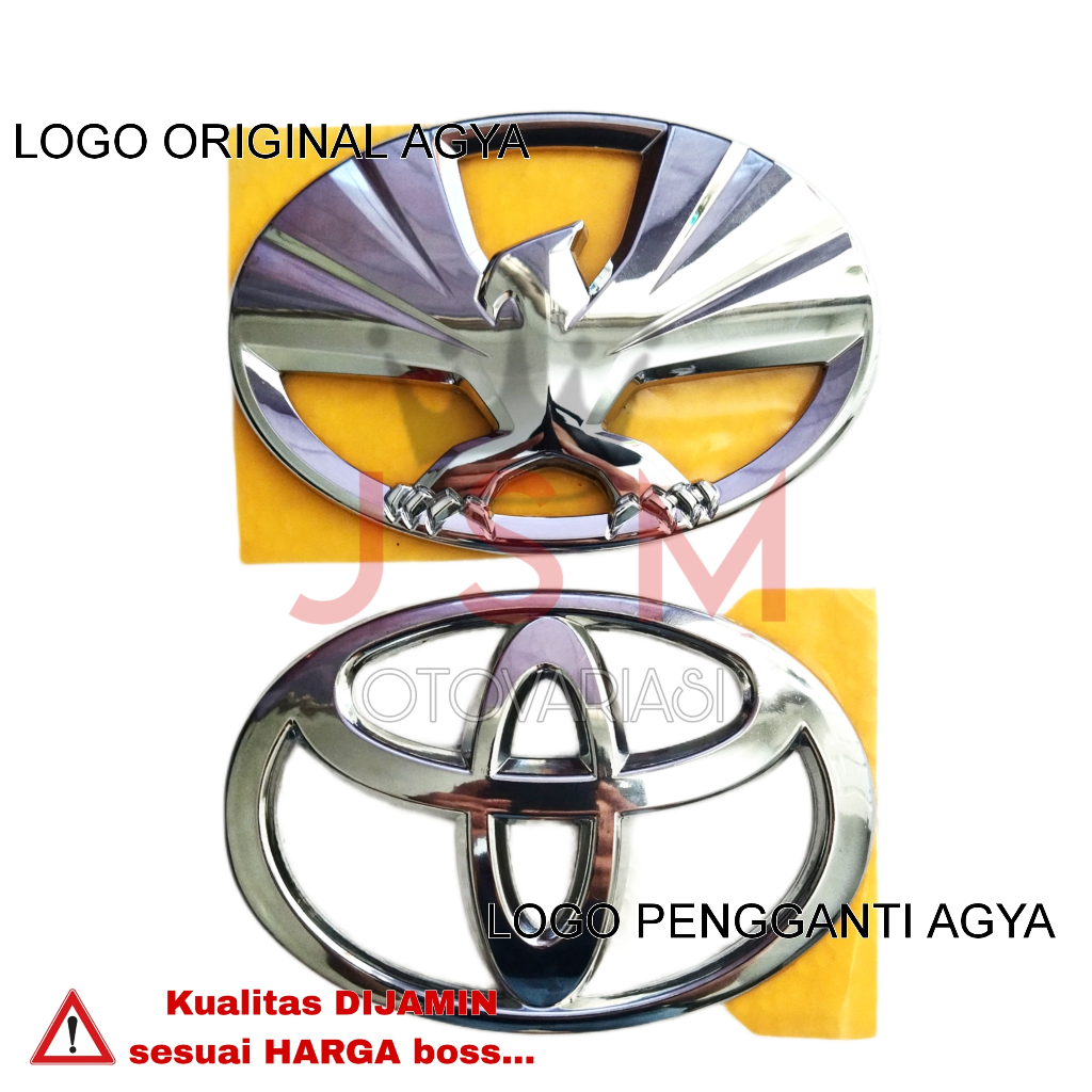 Jual Logo Grill Depan Toyota AGYA Original Emblem Logo Depan AGYA/ Logo Garuda Agya | Shopee ...