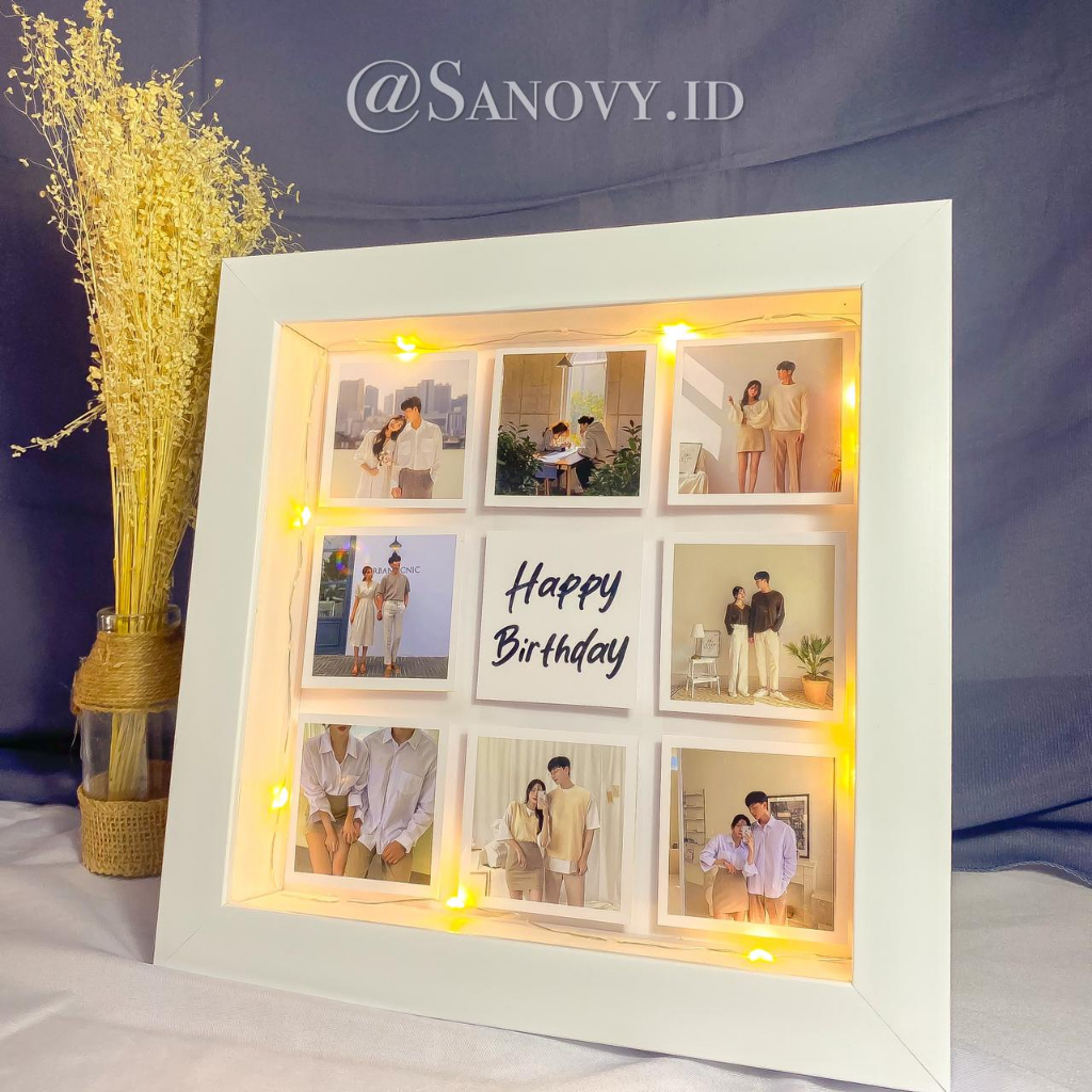 Jual 2020006 flowers frame 3d 20x20 custom | FRAME 8 FOTO | wisuda ...