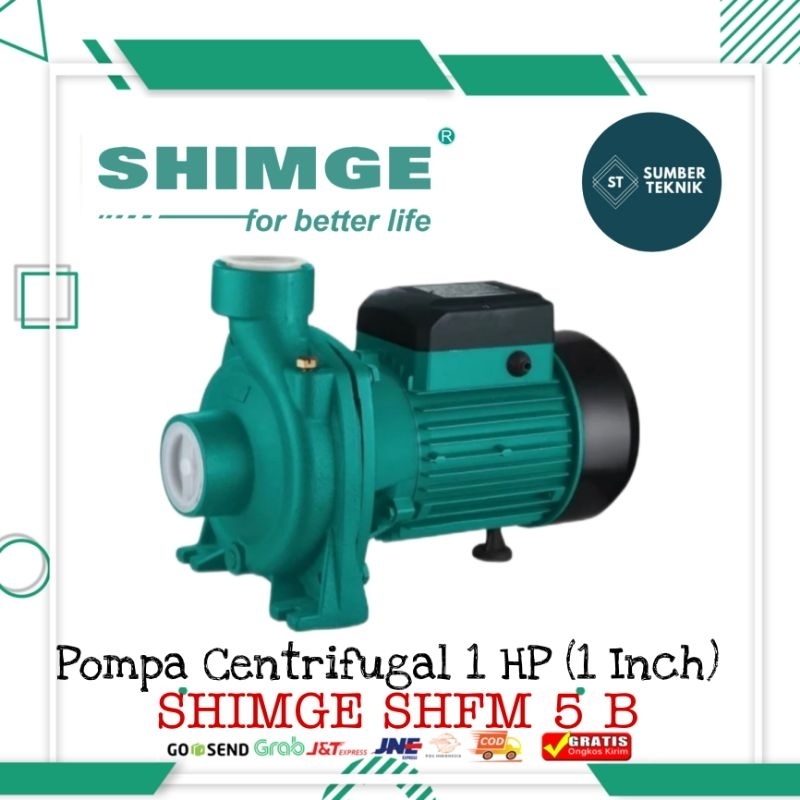 Jual Mesin Pompa Air Transfer Centrifugal Pump Irigasi 1 HP SHIMGE SHFM 5B | Shopee Indonesia