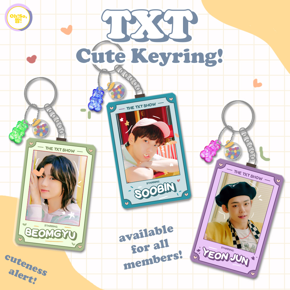 Jual TXT KEYRING KEYCHAIN GANCI GANTUNGAN ACRYLIC KUNCI VOL.2 TOMORROW ...