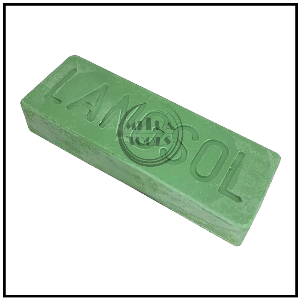 Jual Langsol Batu Gosok Poles HIjau Sabun Poles Besi Stainless ASLI ...