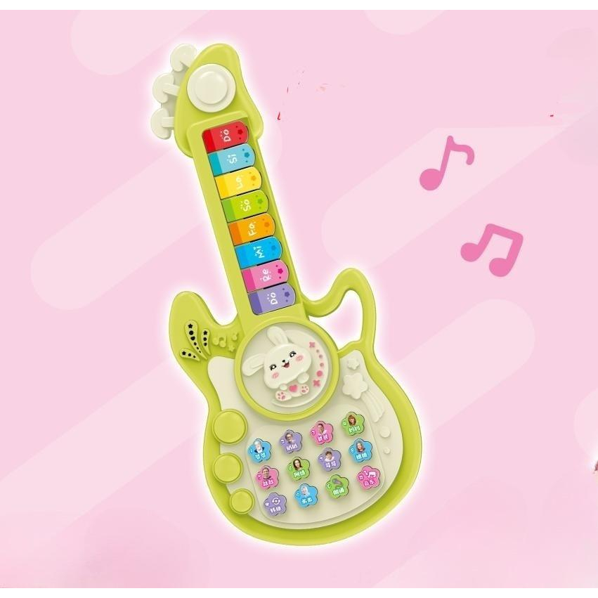 Jual [TSJ]Mainan Alat Musik Gitar Bermusik Berlampu Multifungsi ...
