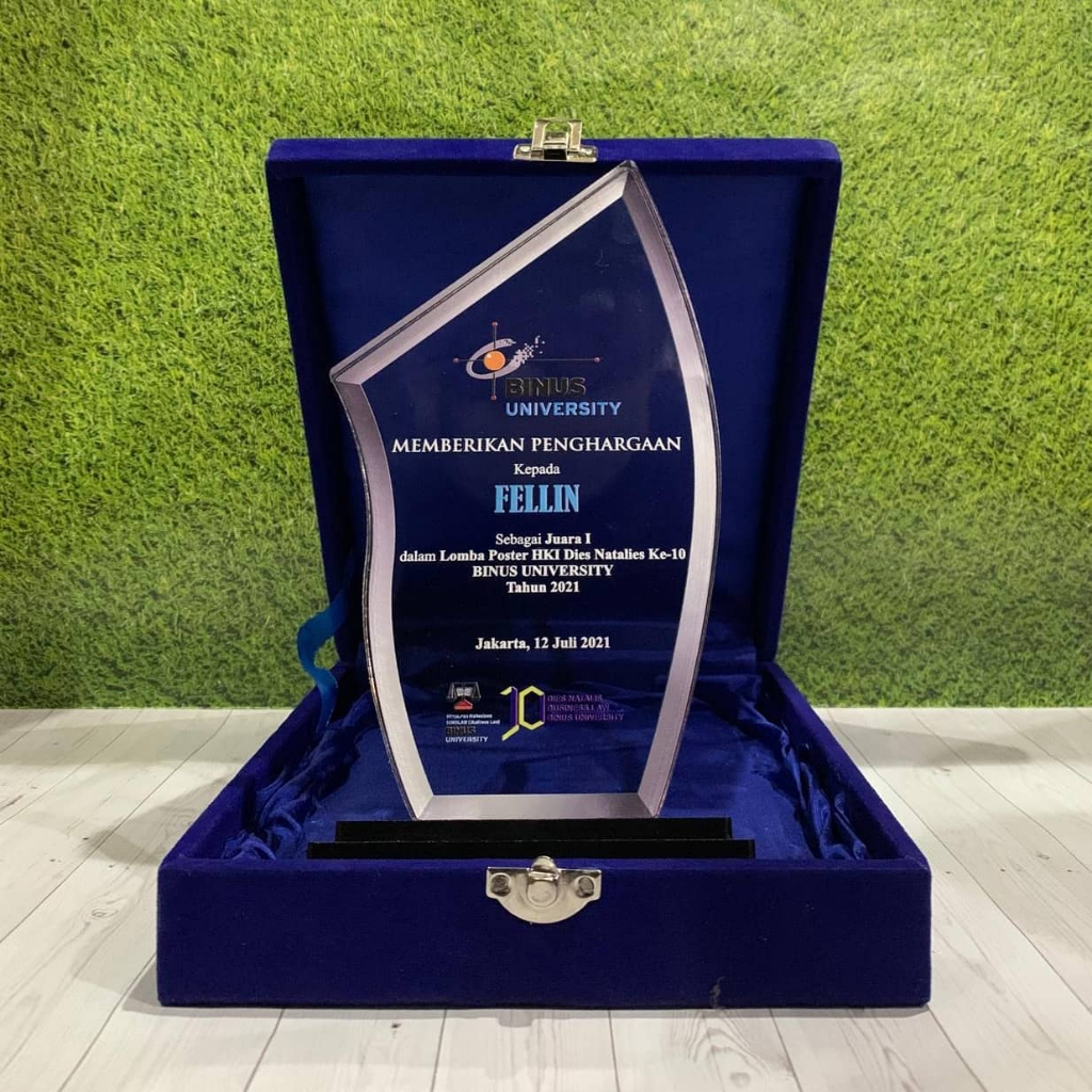 Jual Trophy,plakat,plakat penghargaan,plakat akrilik murah,plakat ...