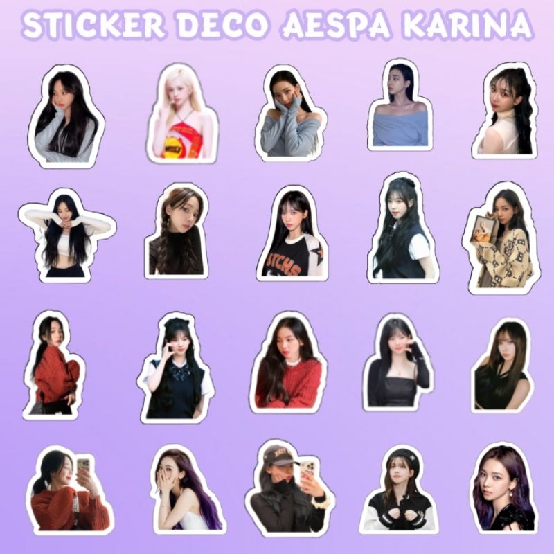 Jual Sticker Aespa Karina | Shopee Indonesia
