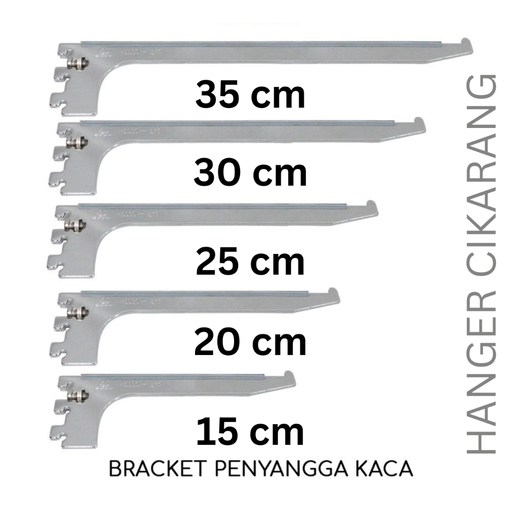 Jual Braket Penyangga Rak Display kaca Stainless Steel Chrome | Bracket ...
